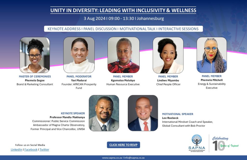 Unity in Diversity: Leading with Inclusivity & Wellness - South African Professional Network ...